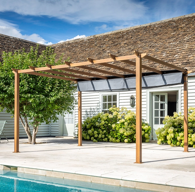 3x4m Monza Folie Pergola - Henry Street Garden Centre