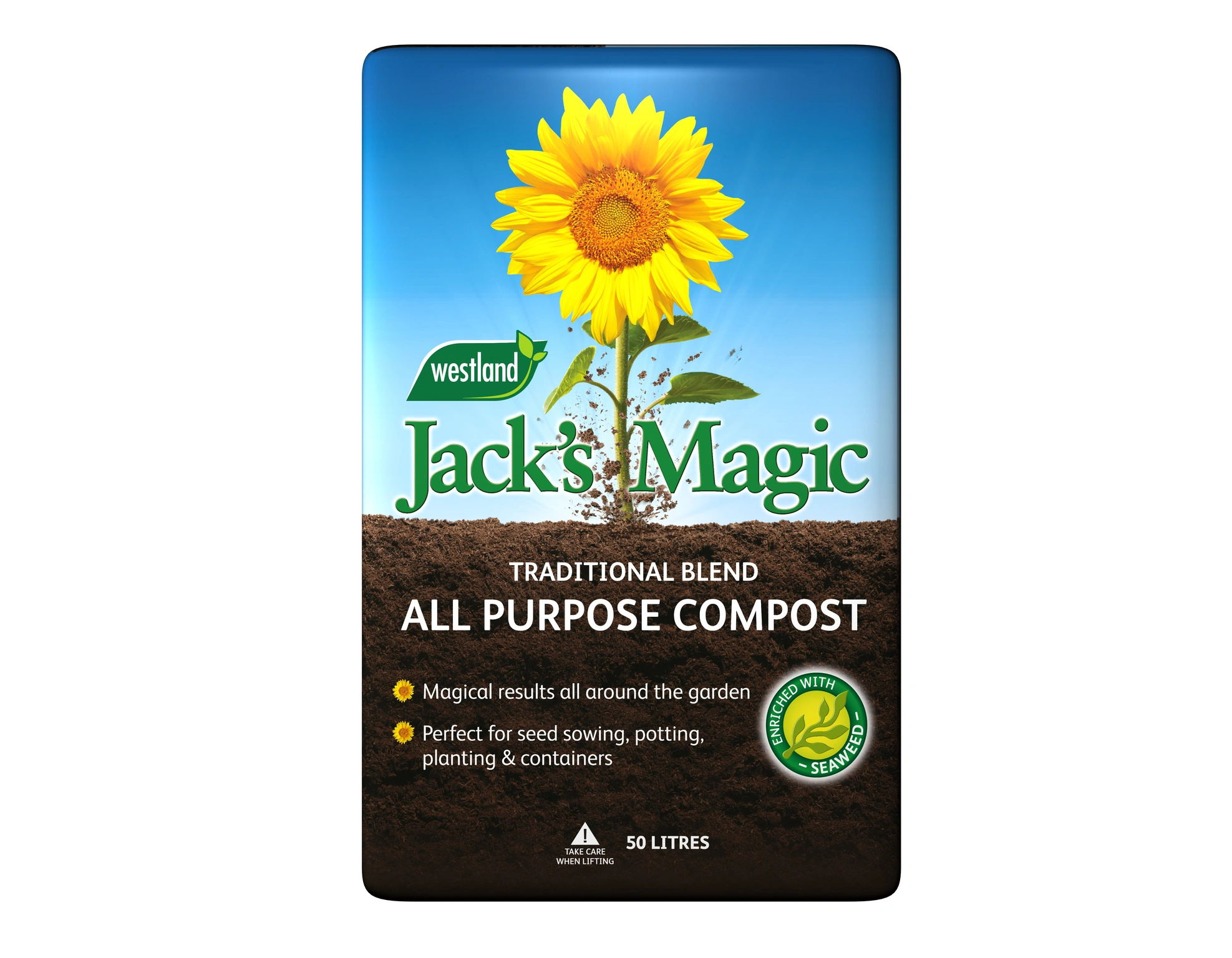 Jacks Magic Peat Reduced 50ltr - Henry Street Garden Centre