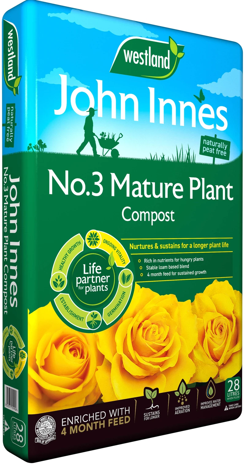 John Innes PF No 3 28ltr - Henry Street Garden Centre