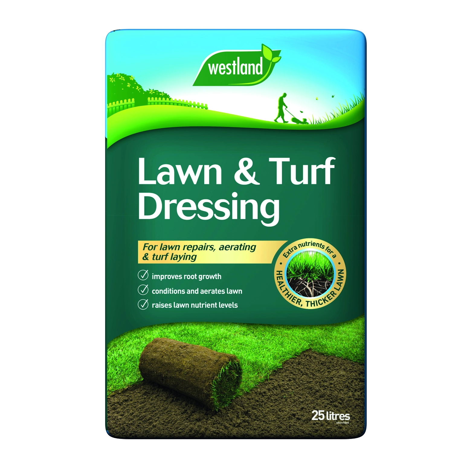 Lawn & Turf Dressing 25ltr - Henry Street Garden Centre