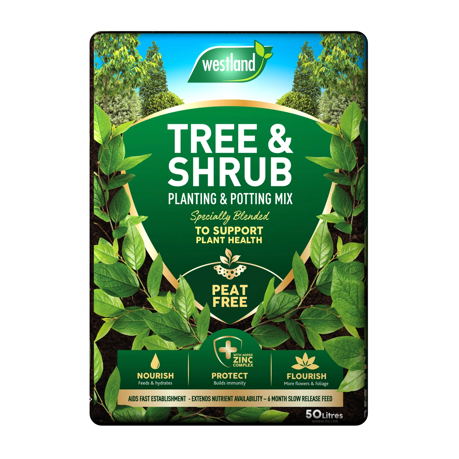 P/F Tree & Shrub Planting & Potting Compost 50ltr - Henry Street Garden ...